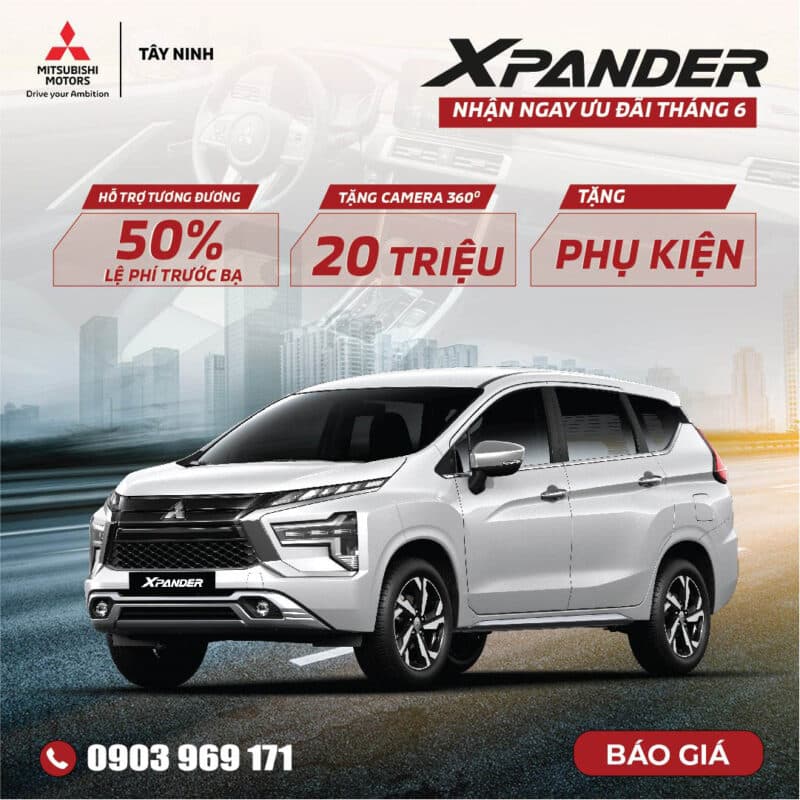 Giá xe Mitsubishi Xpander 2024 và ưu đãi tốt nhất